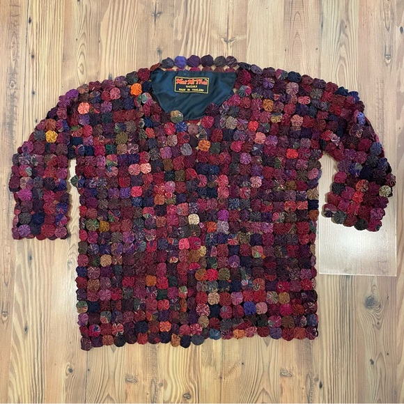 Mat Mi Thai | Jackets & Coats | Mat Mi Thai Vintage Quilted 0 Silk Yo ...